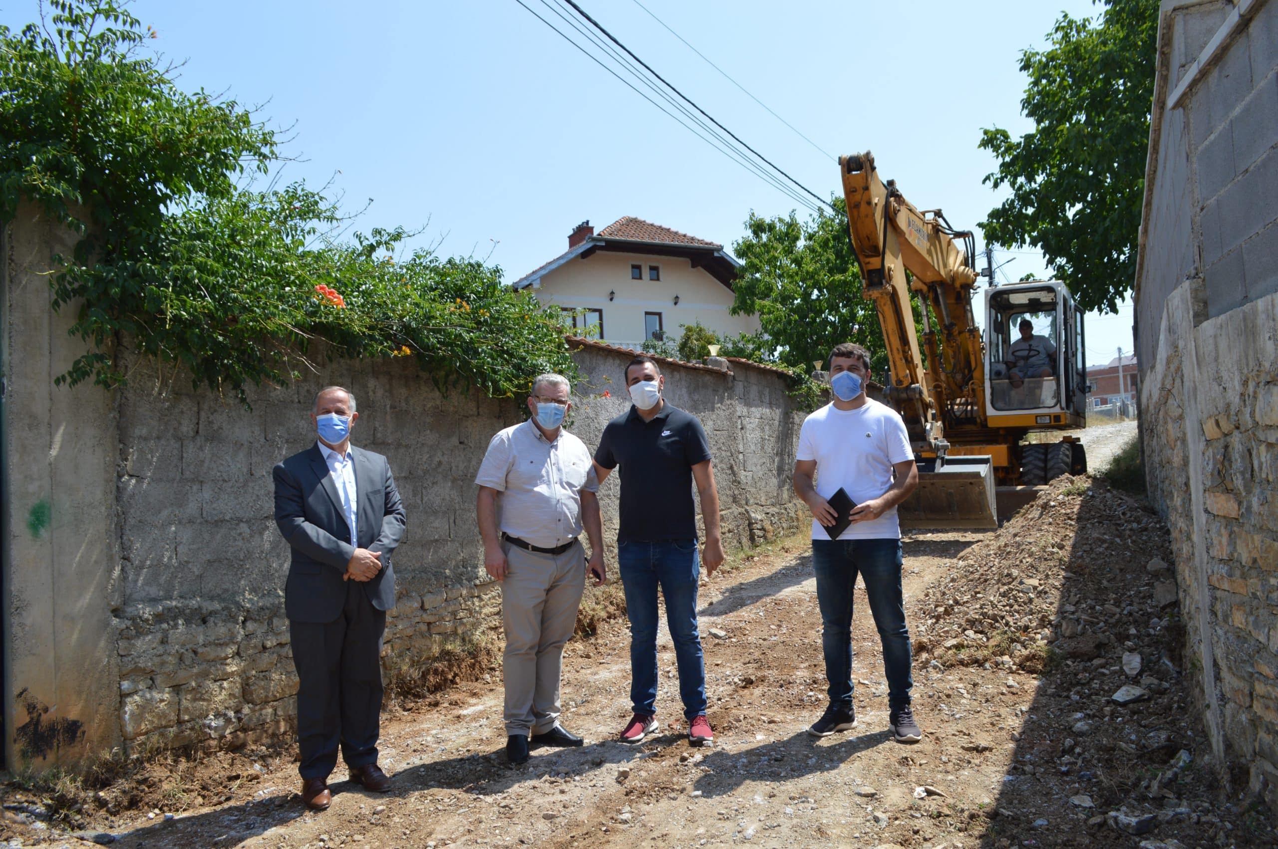 Filloi rregullimi i tri rrugëve në fshatin Astrazup - Komuna Malisheve